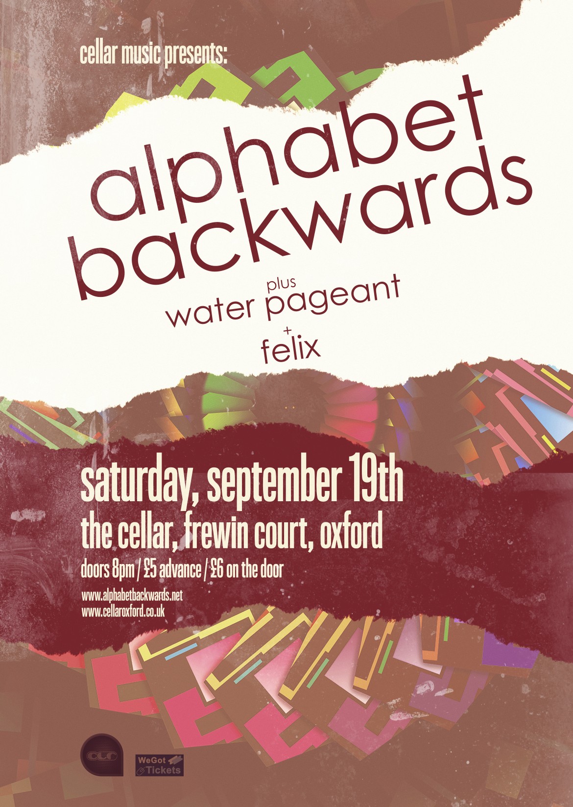 alphabet backwards HI-RES(1) – Water Pageant the band Oxford - Official ...